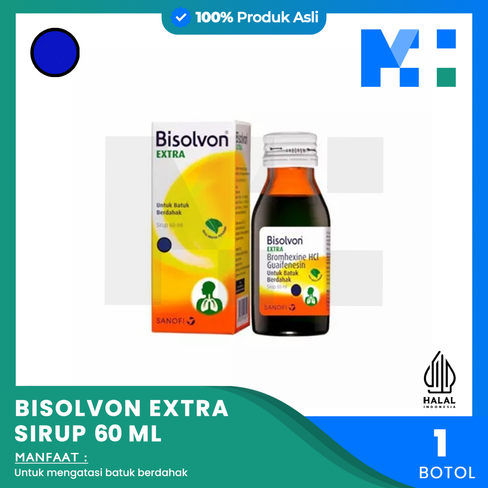 Jual BISOLVON EXTRA Untuk Batuk Berdahak Rasa Mentol Peppermint Syrup ...