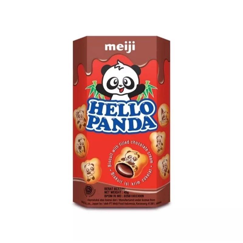 Jual Hello Panda Coklat 42 gr || Meiji Hello Panda | Shopee Indonesia