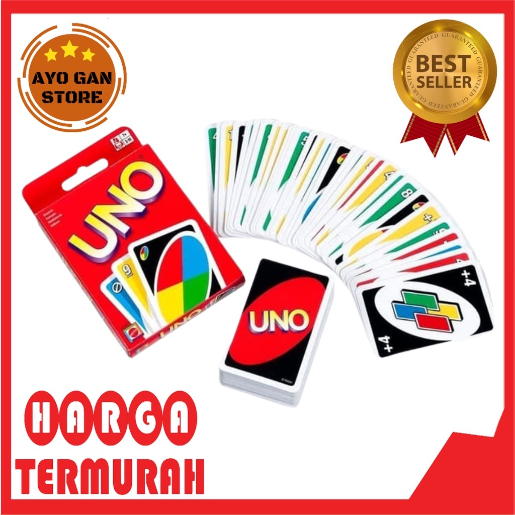 Jual Kartu UNO | Permainan Edukasi Anak dan Dewasa | UNO Card | Shopee ...