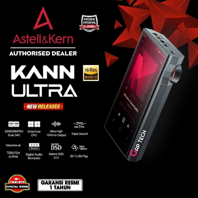 Jual Astell&Kern AK KANN Ultra Hi-Res Portable Digital Audio Player ...