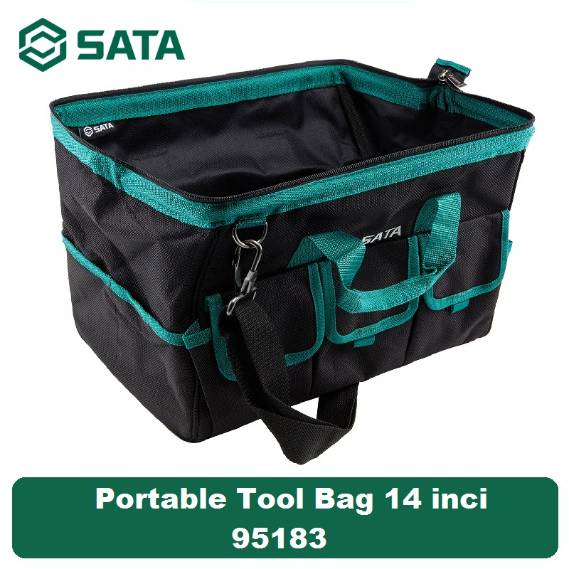 Jual SATA Tools Portable Tool Bag 14 inci | Shopee Indonesia