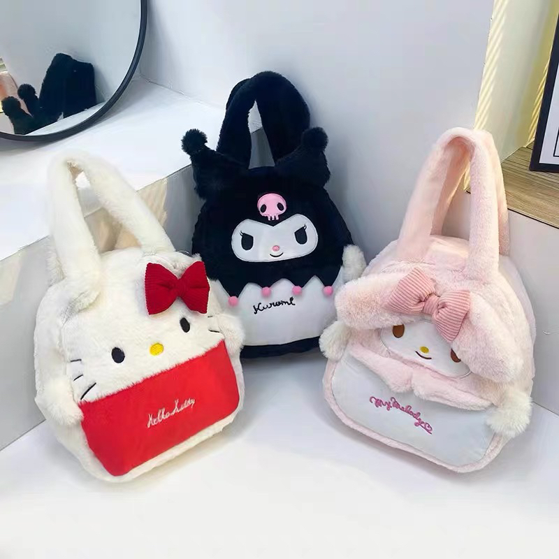 Jual Tas Sanrio Series Melody Kuromi Hello Kitty Tas Tangan Melody ...