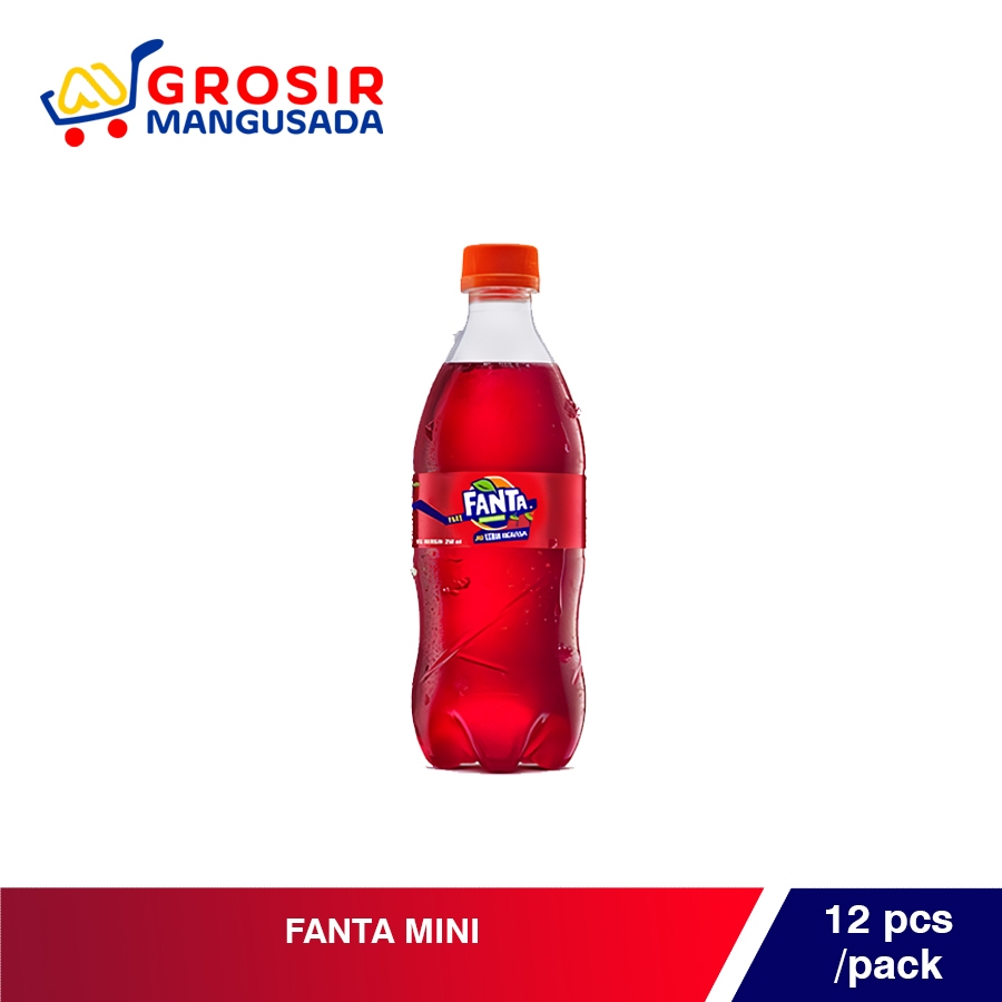 Jual Fanta Strawberry Botol Mini Harga Grosir 12 pcs | Shopee Indonesia