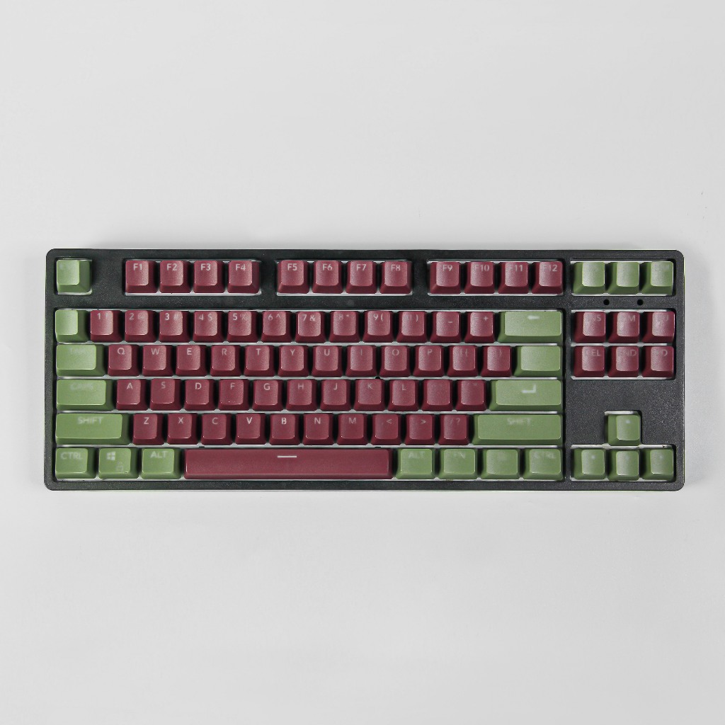 Jual ZIFRIEND Two Colors 87 Keys OEM Profile ABS Keycaps Set Mechanical Keyboard Keycaps ...