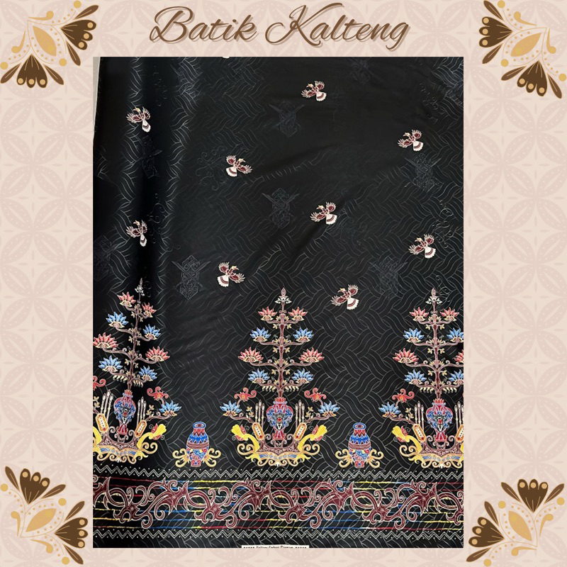 Jual Kain Batik Khas Kalteng bahan Emboss Premium (harga per setengah meter) | Shopee Indonesia