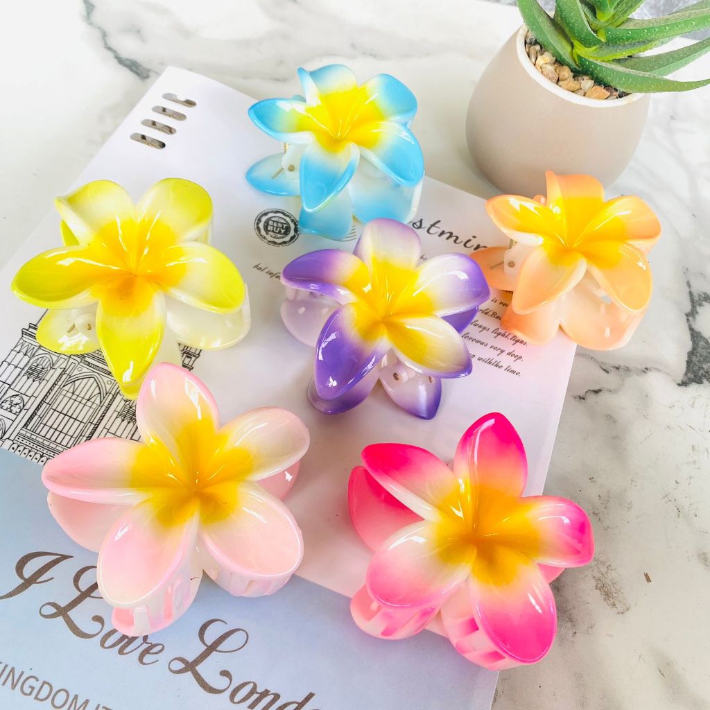 Jual Jedai BUNGA BALI premium warna jedai warna warni | Shopee Indonesia