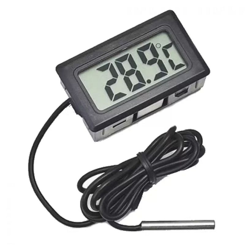 Jual Thermometer digital Plus Kabel Sensor Anti Air Waterproof ...