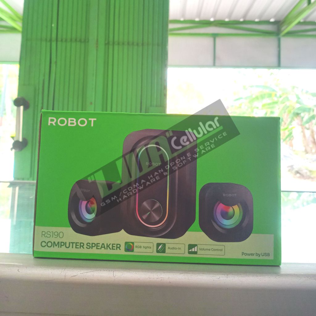 Jual Speaker ROBOT RS190 Laptop/PC/Gaming Soundbar Super Bass Portable ...