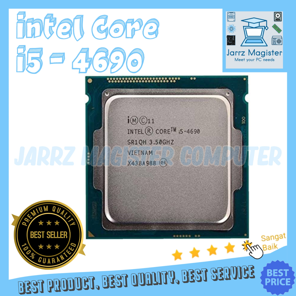 Jual Processor Intel core i5 4690 soket 1150 | Processor i5 Gen 4 LGA 1150 | Shopee Indonesia