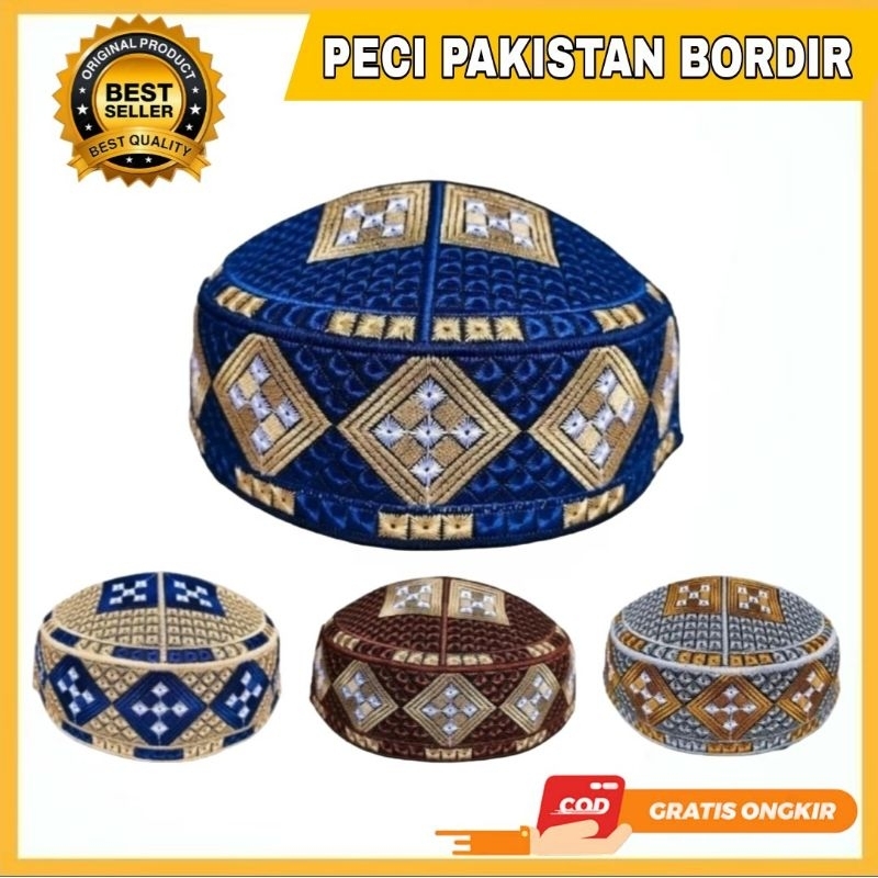Jual PECI SONGKOK KOPIAH PAKISTAN | Shopee Indonesia