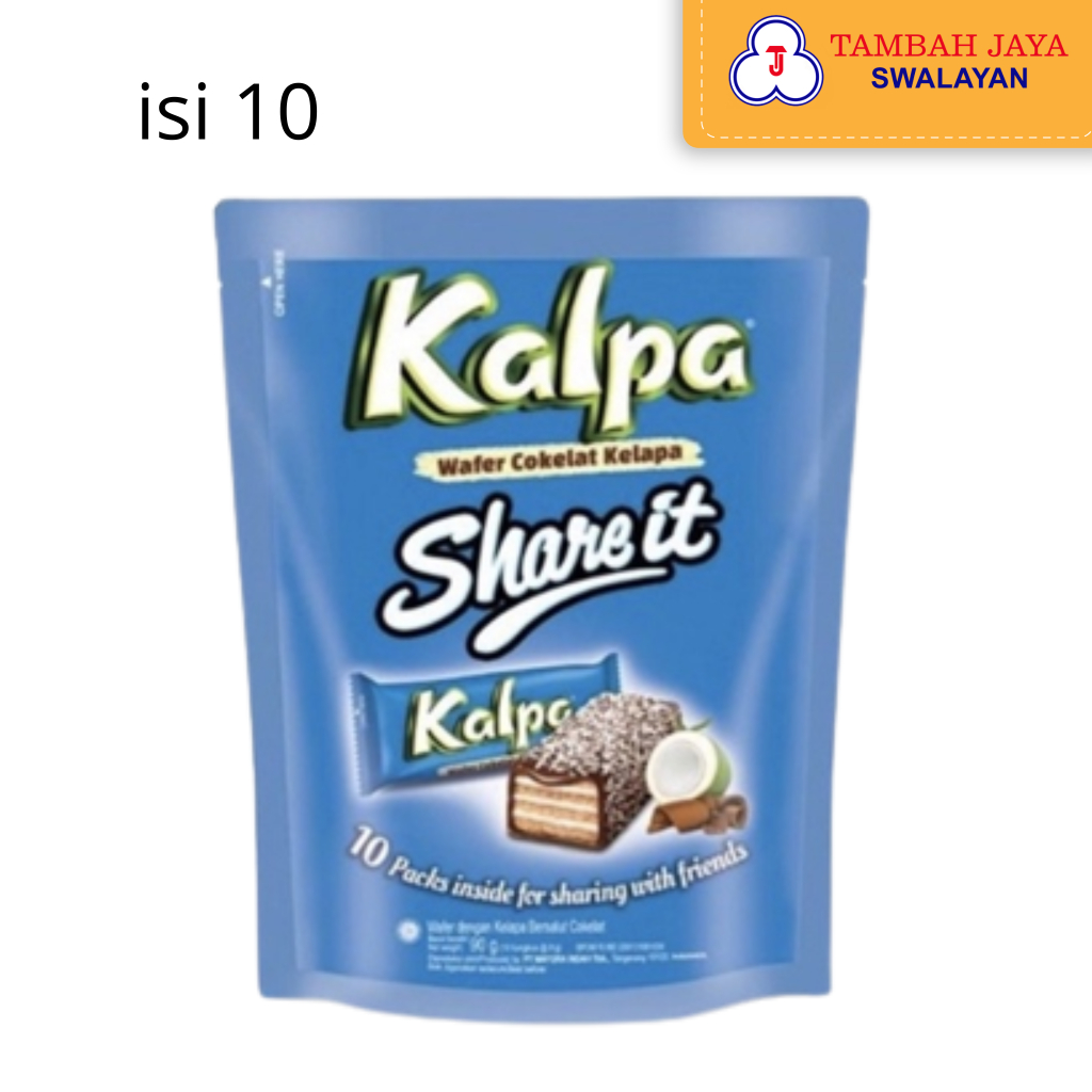Jual Kalpa Wafer Cokelat Kelapa Share it Pck 90gr | Shopee Indonesia