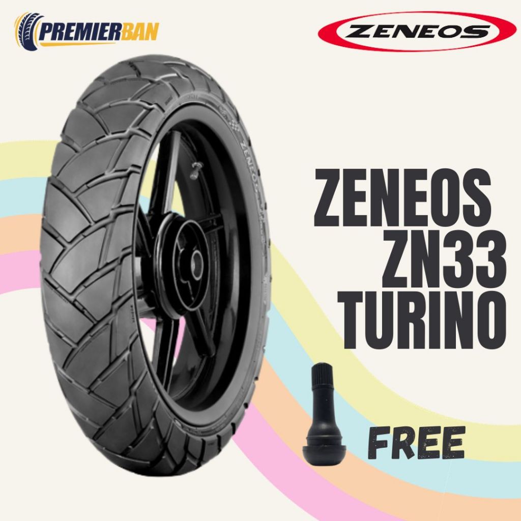 Jual BAN ZENEOS ZN33 TURINO 90/90-14 Ban Motor Lexi,PCX,Beat | Shopee ...