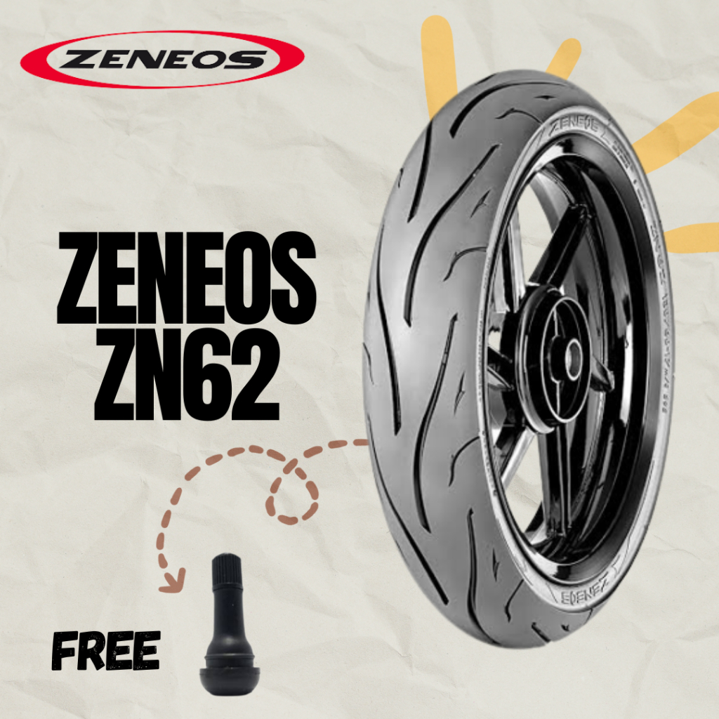 Jual BAN ZENEOS ZN62 120/70-14 TUBELESS AEROX,VARIO,PCX,LEXI | Shopee ...