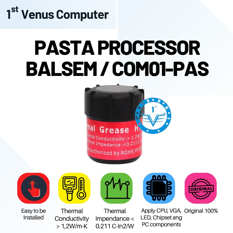 Jual PASTA PROCESSOR BALSEM THERMAL PASTA PROSESOR / COM01-PAS | Shopee ...