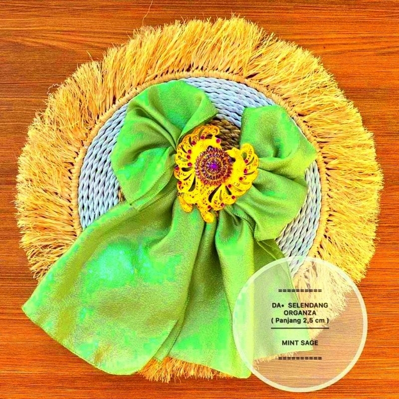 Jual Selendang bali premium glossy organza | Shopee Indonesia