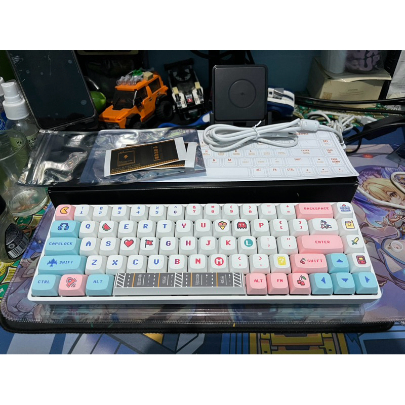 Jual CIY MAG 68 MAG68 3 Connection Mechanical Keyboard Bukan Novice 68 ...