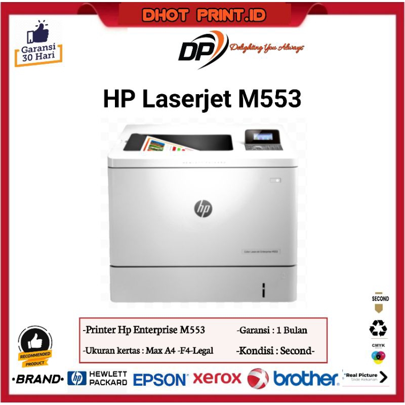 Jual HP Color Laserjet Enterprise M553 Bergaransi | Shopee Indonesia