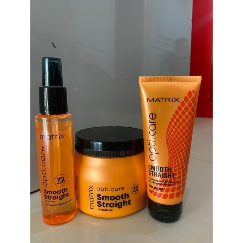Jual opticare matrix satu paket(masker,conditioner,serum) | Shopee ...