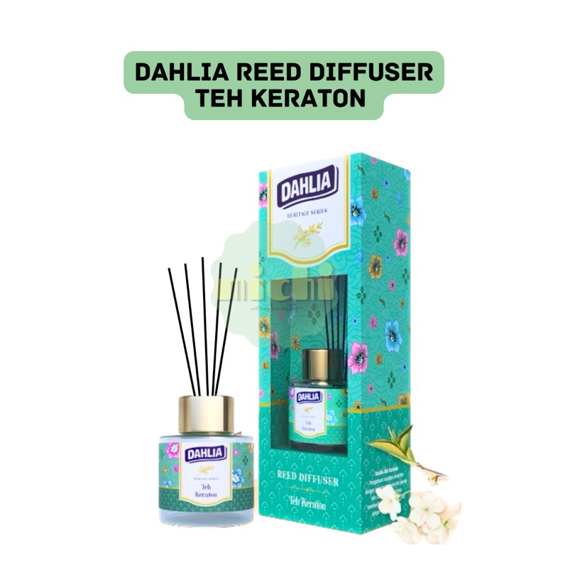 Jual DAHLIA Reed Diffuser Teh Keraton Original Pengharum Ruangan Viral ...