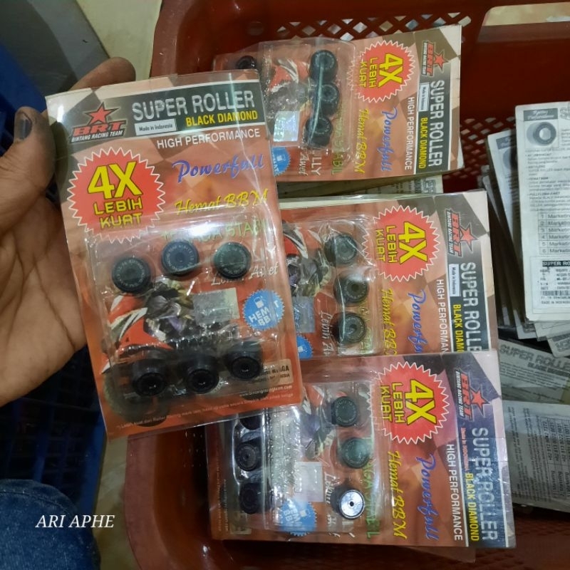Jual PROMO BRT SUPER ROLLER BLACK DIAMOND honda BEAT karbu SCOOPY karbu ...