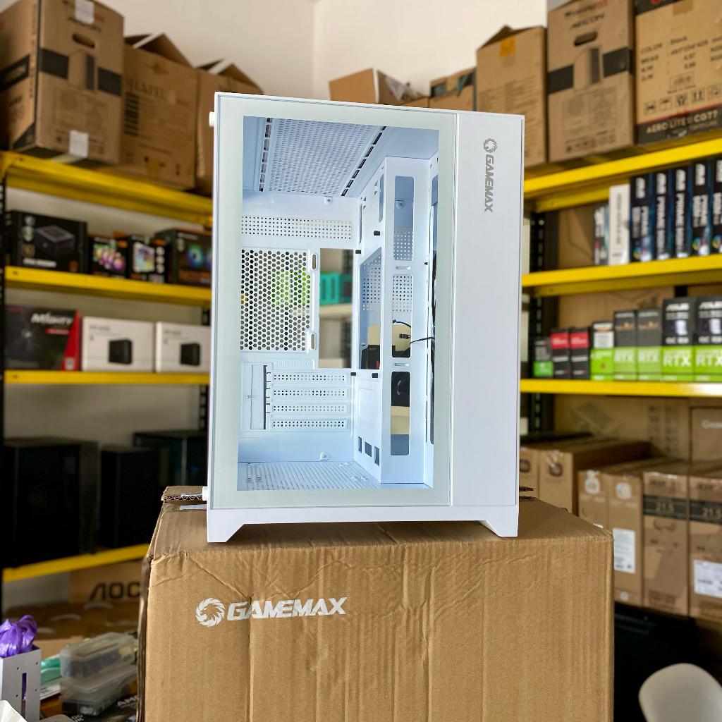 Jual Casing PC Gamemax Infinity Mini White | Shopee Indonesia