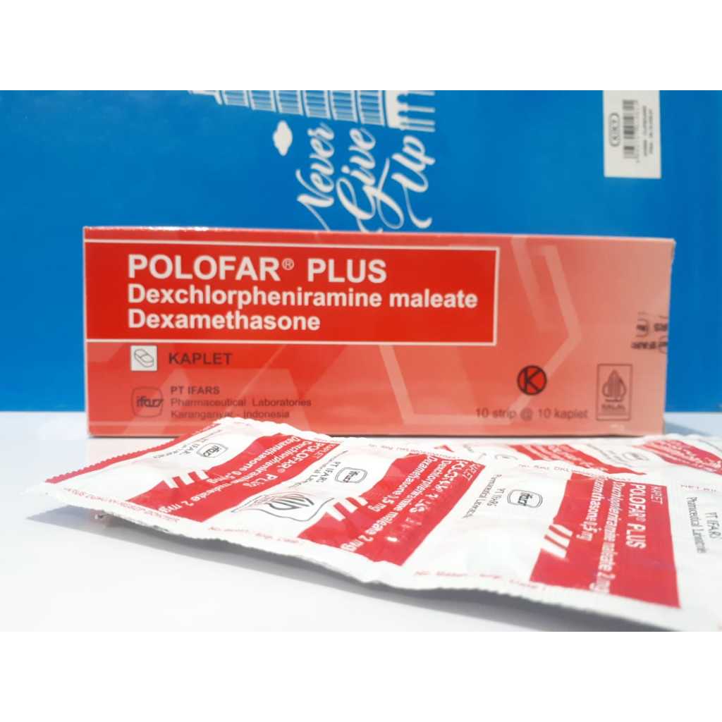 Jual POLOFAR PLUS TABLET (HARGA YANG TERTERA HARGA PER 1 STRIP ISI 10 ...