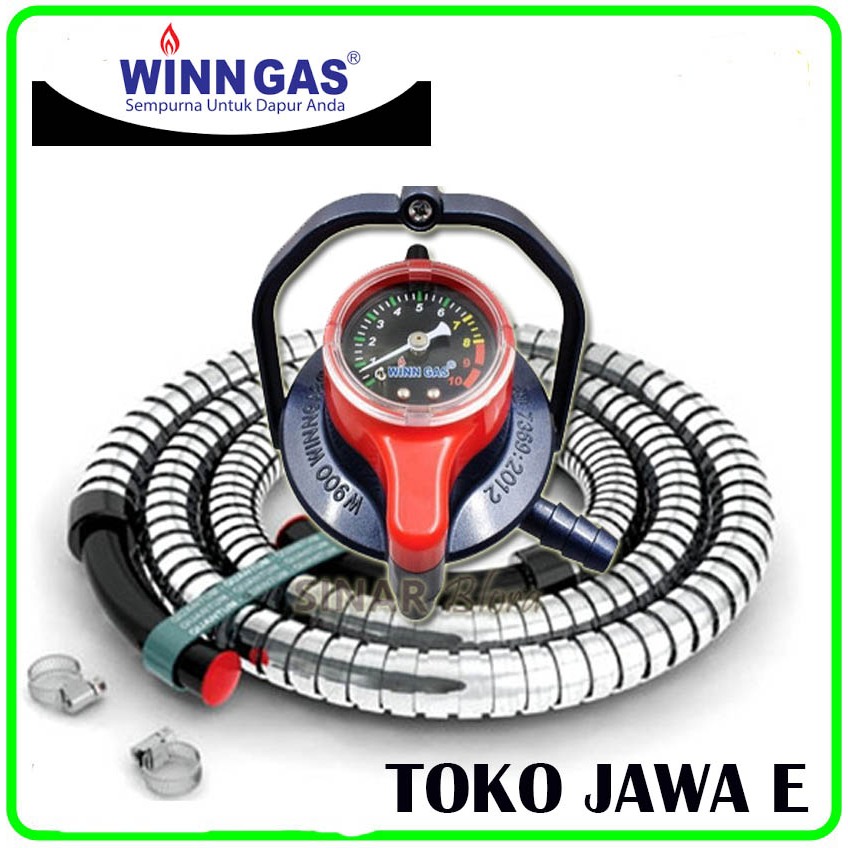 Jual REGULATOR GAS WINN GAS W 900M/WINN GAS W900 Regulator Dengan ...