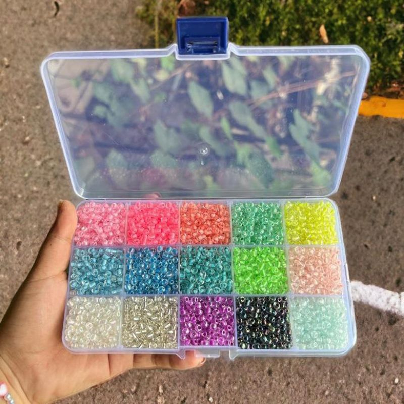 Jual Mote Pasir Set Box [Manik Payet Pasir / Manik KIT] 6/0 - 4 mm Full ...