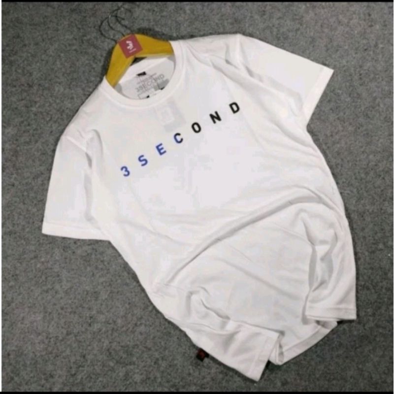 Jual kaos distro 3 second simple | Shopee Indonesia