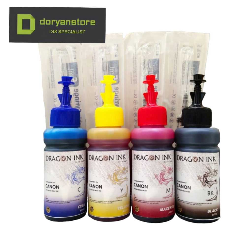 Jual Tinta Canon Refill / Infus IP2770 MG2570 MP287 E410 E510 TR4570 1 ...