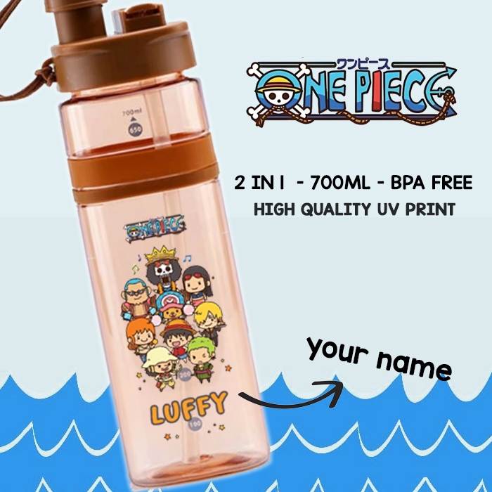 Jual Botol Minum Custom One Piece Roblox 700ml Souvenir Anak Kado Ulang Tahun minion little pony ...