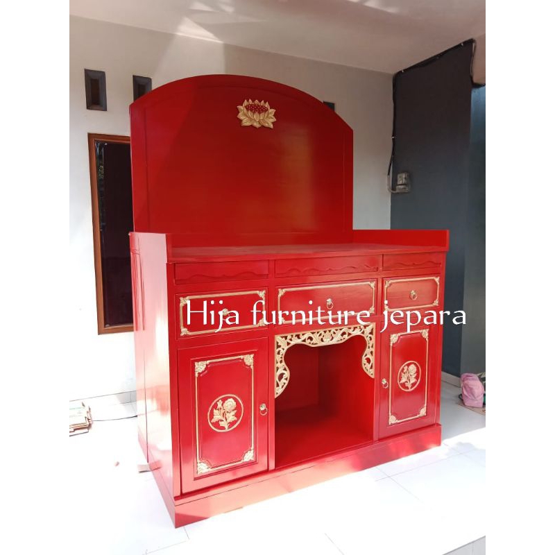 Jual Meja Altar Sembahyang Red Duco | Shopee Indonesia