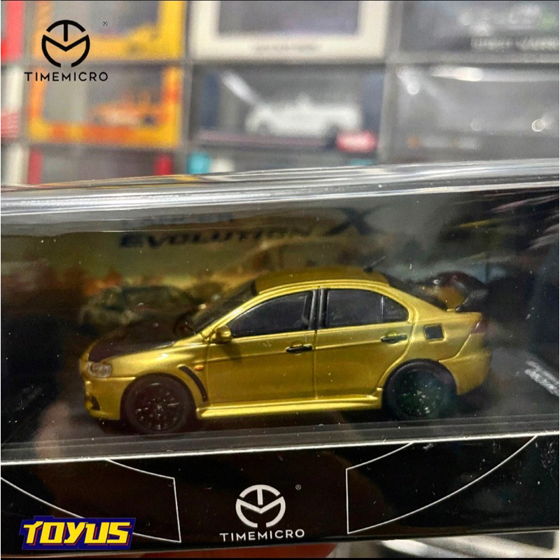 Jual Time Micro - Mitsubishi Lancer Evolution Evo X Gold | Shopee Indonesia