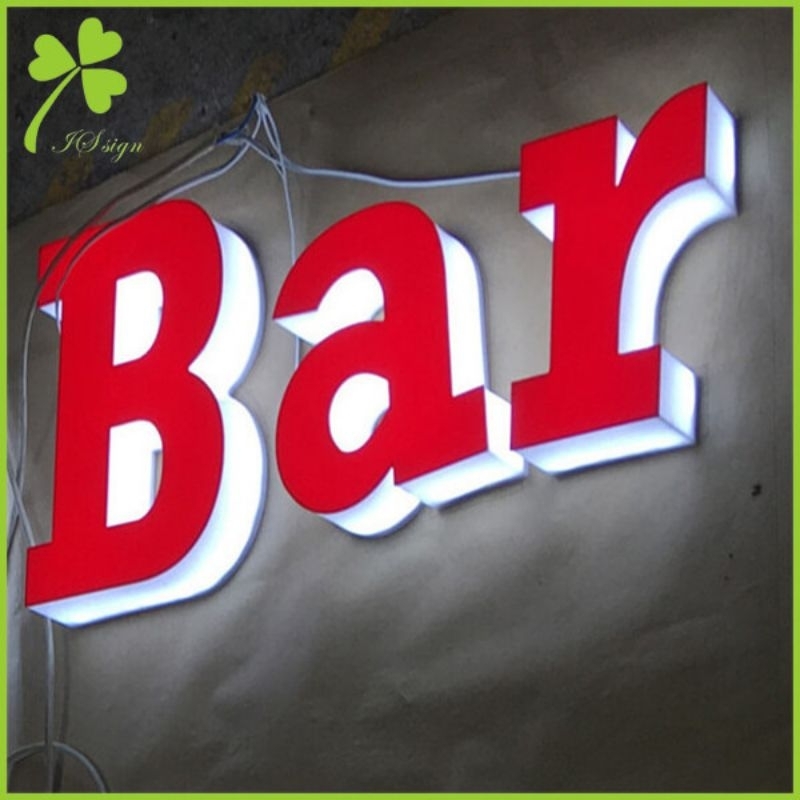 Jual huruf timbul akrilik led letter akrilik sign letter box | Shopee ...