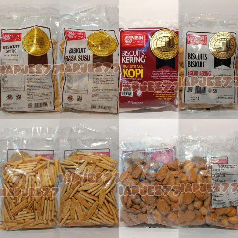 Jual Aneka biskuit nissin, biskuit kering, biskuit rasa susu, biskuit ...