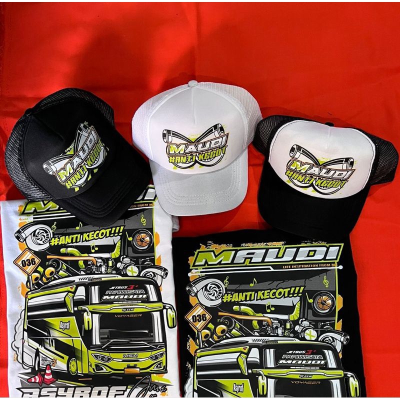 Jual TOPI BUS/BUSMANIA ASYROF MAUDI ORIGINAL BY ABAH DENI FREE STIKER 5 ...
