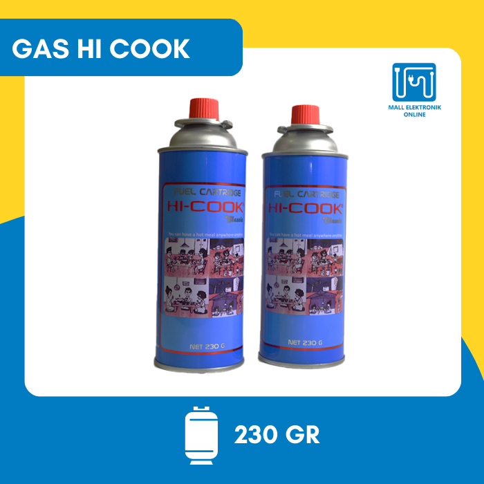 Jual Tabung Gas Kaleng Hi Cook 230gr | Shopee Indonesia