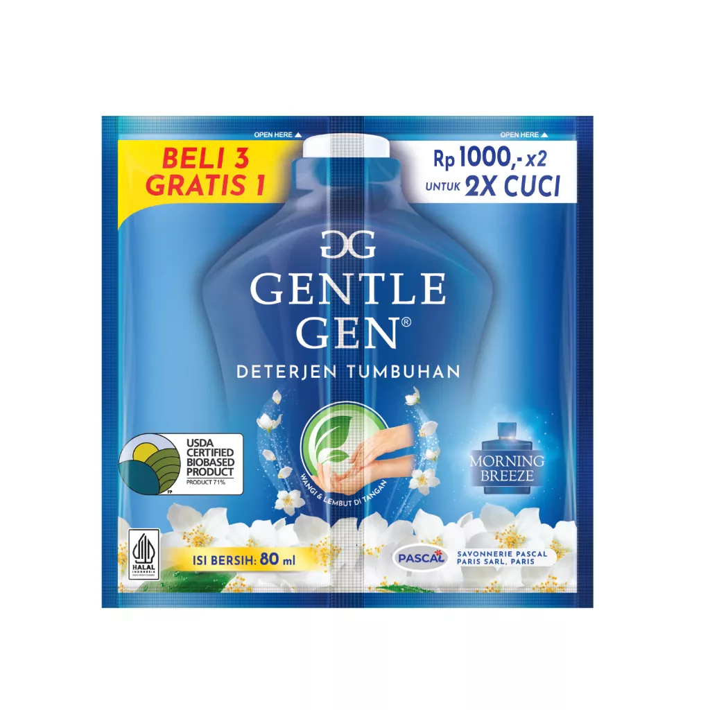 Jual GG GENTLE GEN/Gentle Gen Deterjen Tumbuhan Sachet/Gentle Gen ...