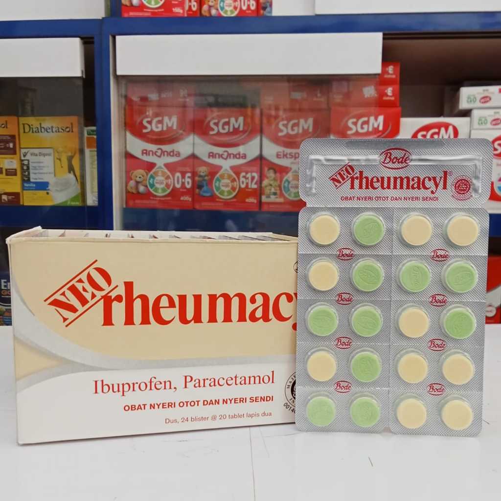Jual NEO RHEUMACYL Strip isi 20 tablet | Shopee Indonesia