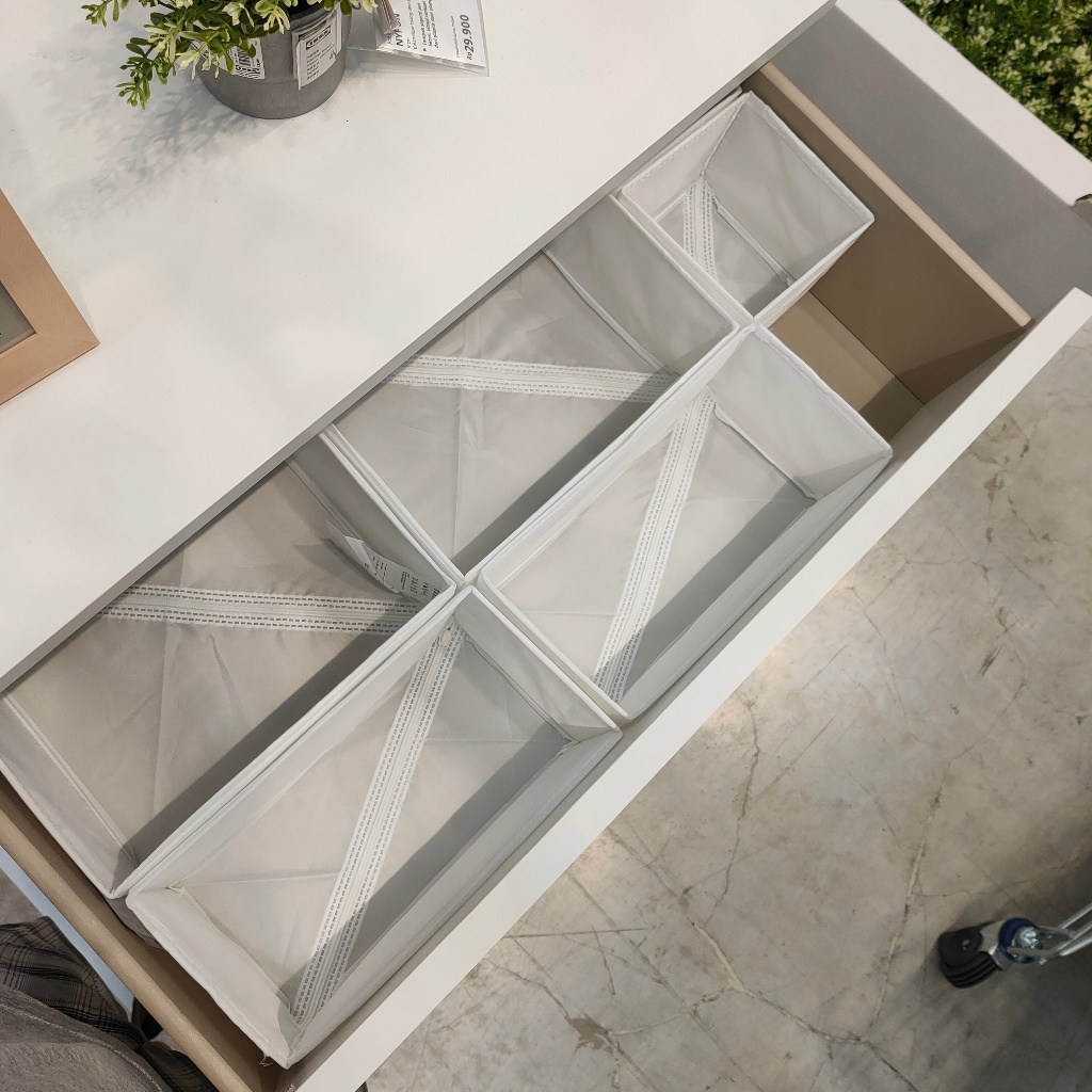 Jual Storage Box Organizer Lemari pakaian Kotak (@1pcs) Sekat Laci ...