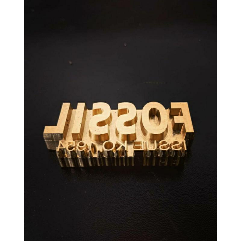 Jual cetakan insole, label, gantungan kunci karet plat emboss kuningan ...