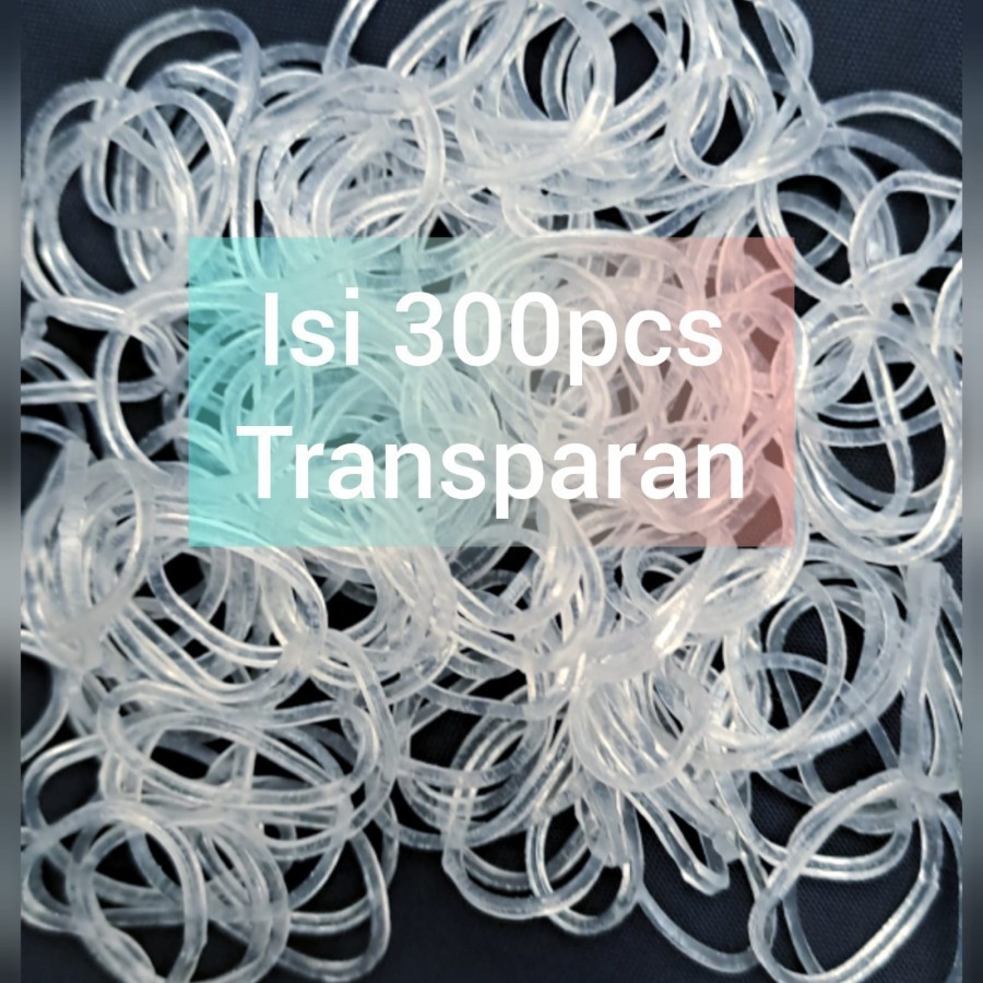 Jual Karet Rainbowloom Bands Isi 300 Pcs Jelly Putih | Shopee Indonesia