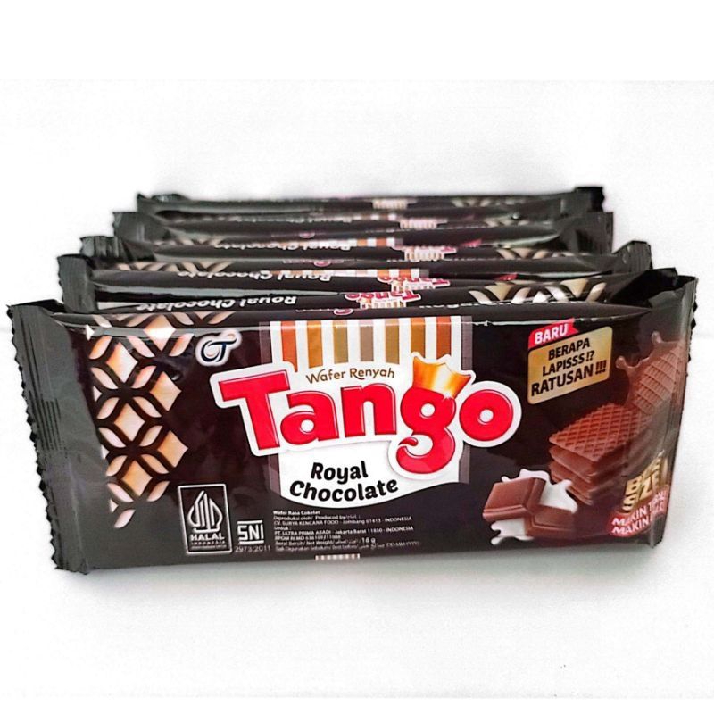 Jual Tango Wafer Coklat / Vanilla Renceng Snack Wafer | Shopee Indonesia