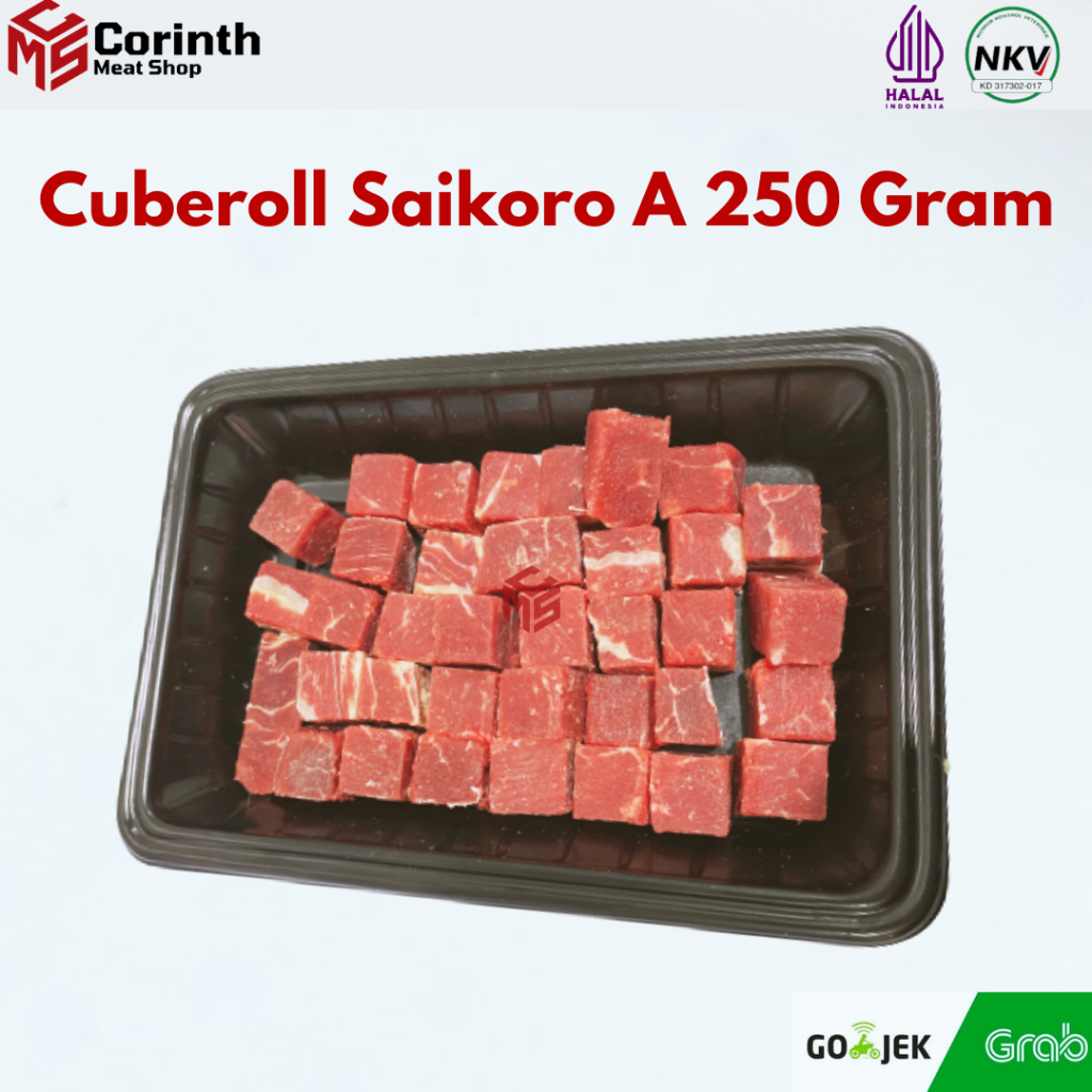 Jual Cuberoll A Saikoro DAGING SAPI 100 % HALAL Berkualitas @250gr ...