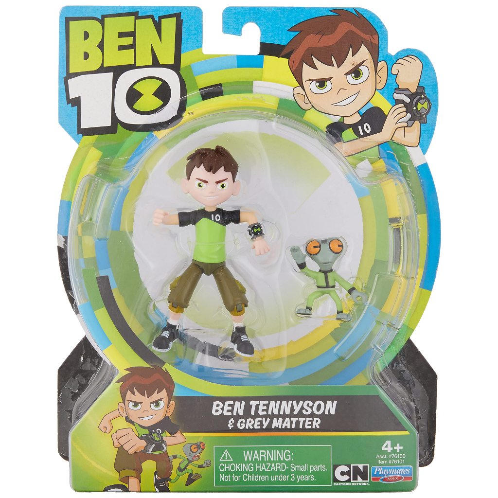 Jual BEYBA Ben 10 Ben & Grey Matter Action Figure ORIGINAL | Shopee ...