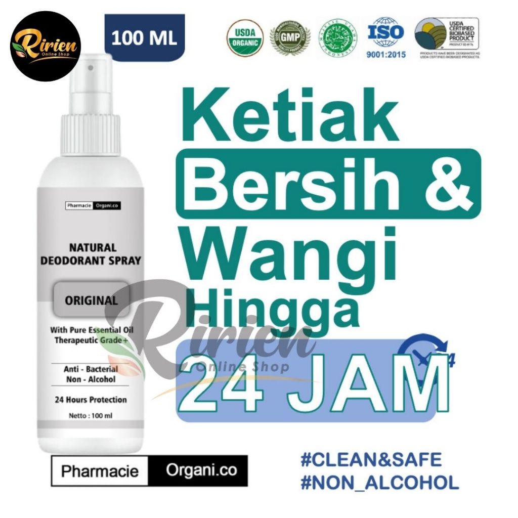 Jual Tawas Semprot Penghilang Bau Badan Natural Deodorant Spray Ketiak ...