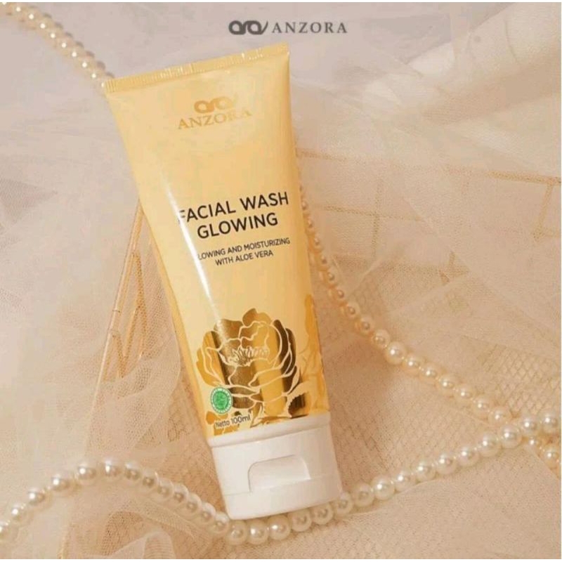 Jual Facial wash anzora glow/acne | Shopee Indonesia