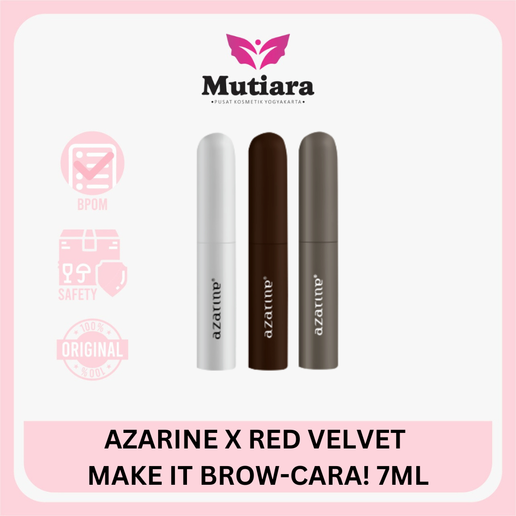 Jual AZARINE X RED VELVET MAKE IT BROW-CARA! 7ML | Shopee Indonesia