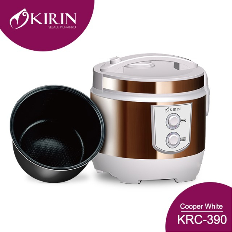 Jual Kirin Rice Cooker KRC-390 | Penanak Nasi 2 L | Kirin KRC-390 Hard Anodized 1,7 mm | Shopee ...