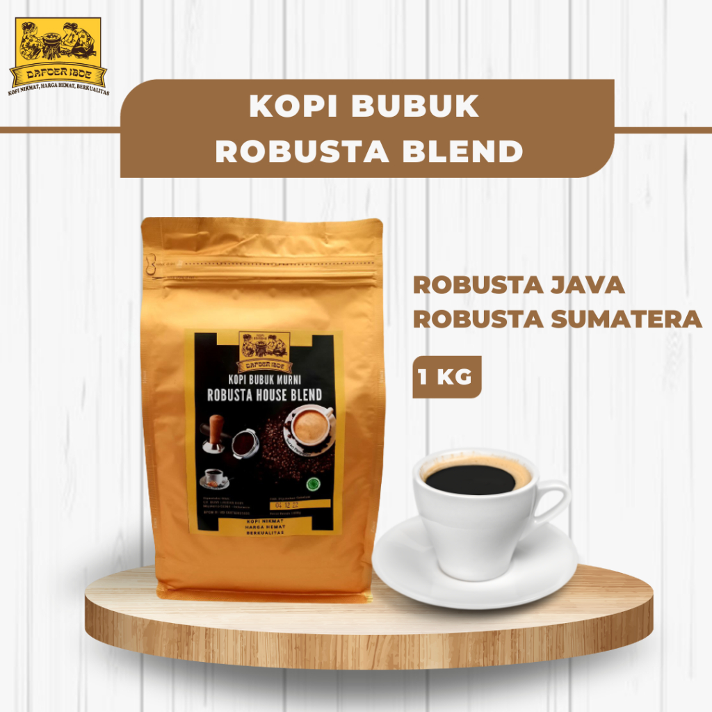 Jual PREMIUM ! Kopi Dapoer Iboe kopi bubuk 1kg kopi robusta original ...
